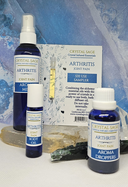 ARTHRITIS OILS AND MISTS – Crystal Sage