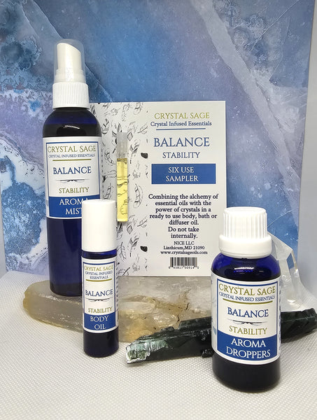 BALANCE OILS & MISTS – Crystal Sage